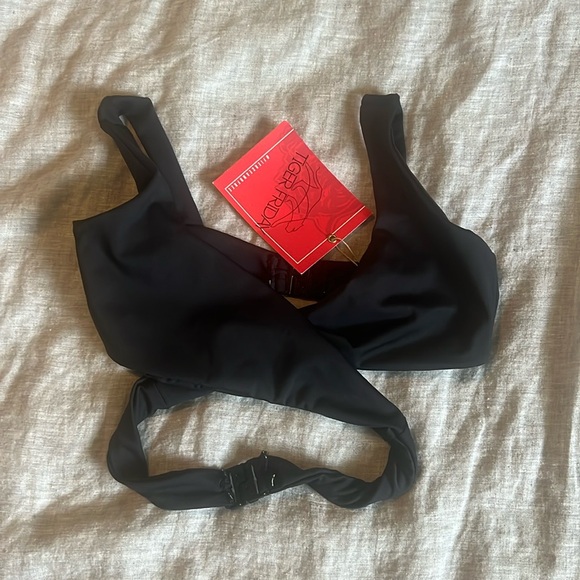 Tiger Friday | Tops | New Tiger Friday Axs Cross Cross Dance Bra Black ...